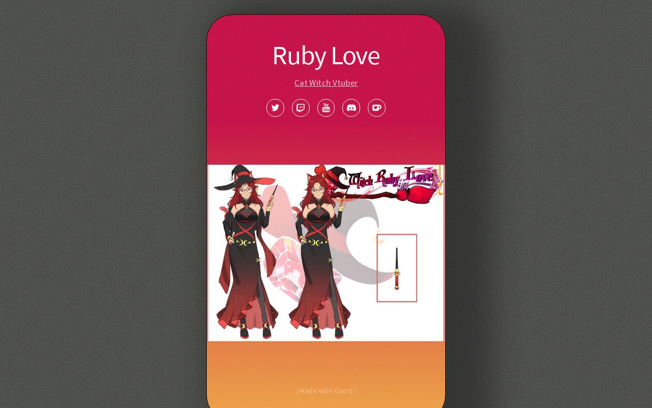 Ruby Love Vtuber